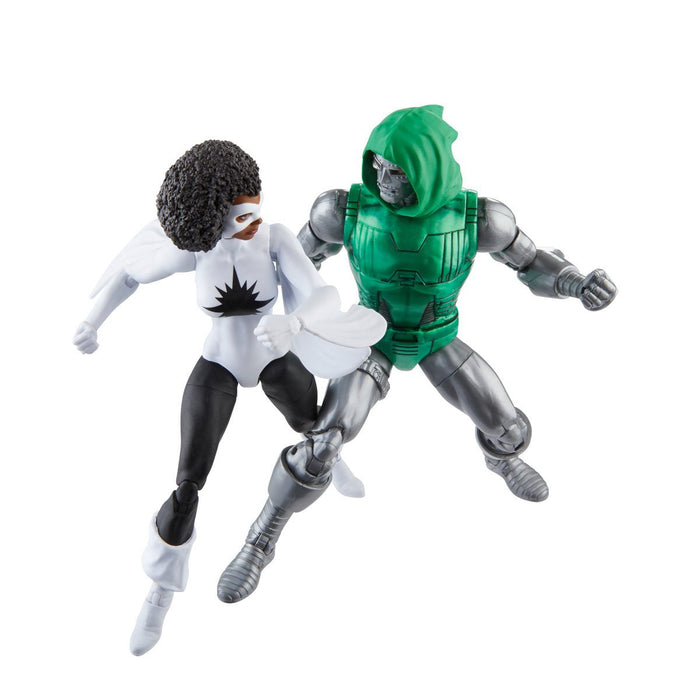 Avengers 60th Anniversary Marvel Legends Captain Marvel vs. Doctor Doo ...
