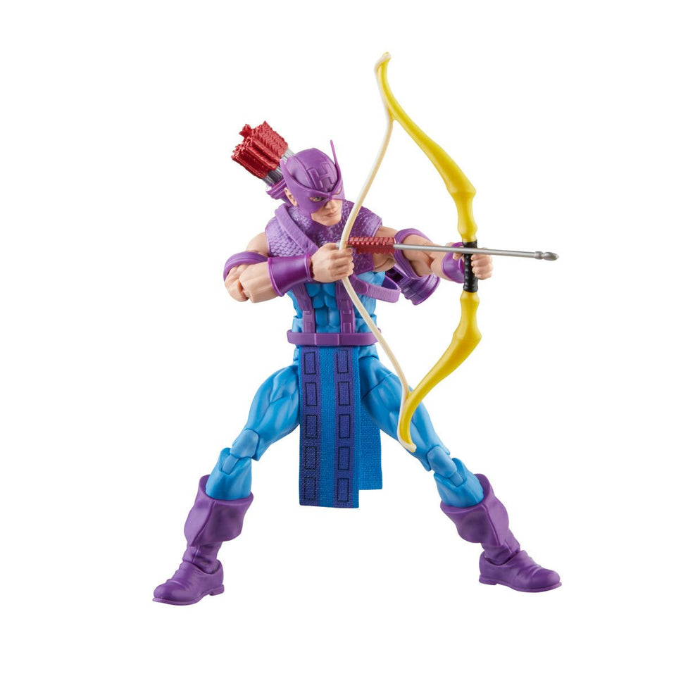 Avengers 60th Anniversary Marvel Legends Hawkeye with Sky-Cycle ...