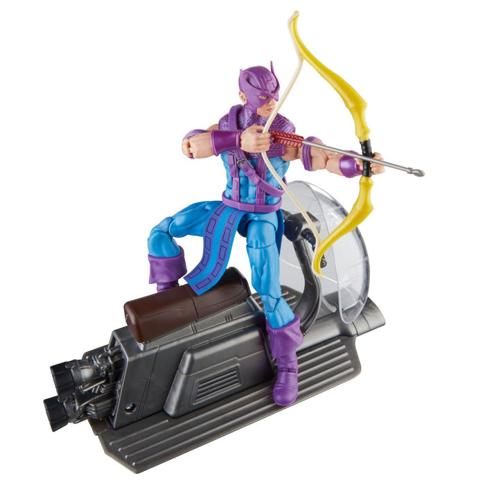 Avengers 60th Anniversary Marvel Legends Hawkeye with Sky-Cycle ...