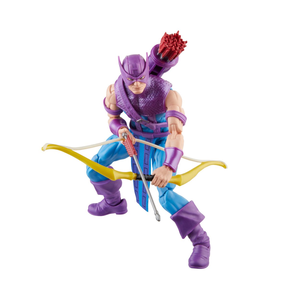 Avengers 60th Anniversary Marvel Legends Hawkeye with Sky-Cycle ...
