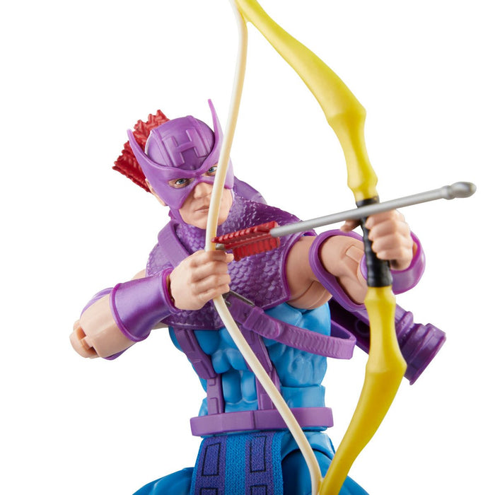 Avengers 60th Anniversary Marvel Legends Hawkeye with Sky-Cycle ...