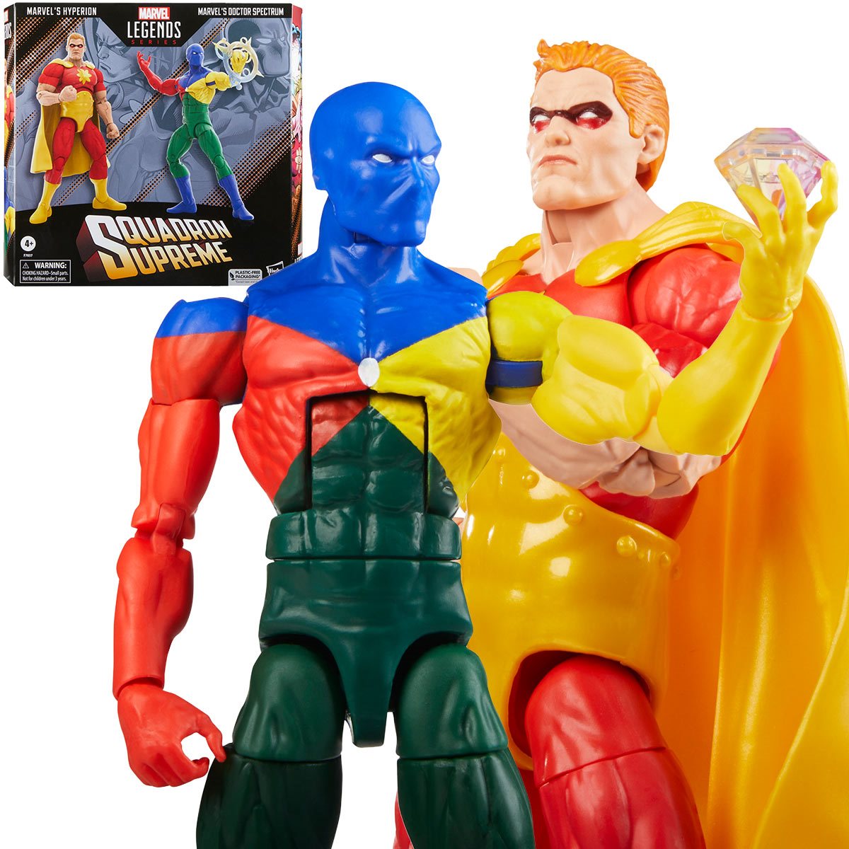 Marvel Legends Hyperion and Doctor Spectrum Squadron Supreme ...