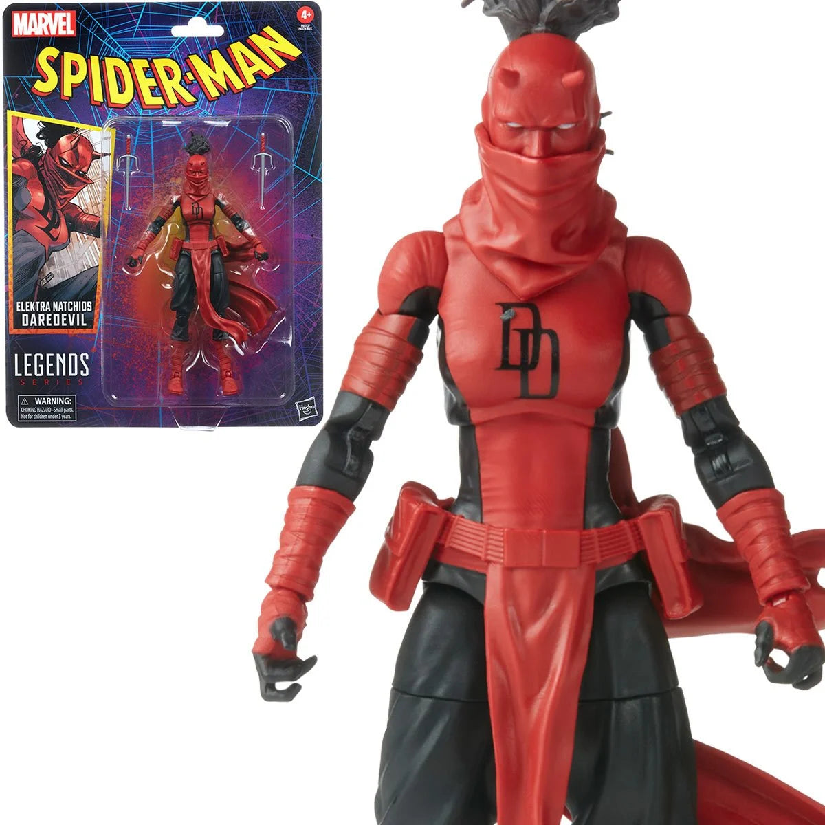 Spider-Man Retro Marvel Legends Elektra Natchios Daredevil ...